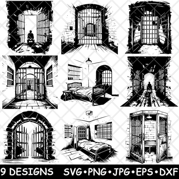 Prison Jail Bars - Etsy