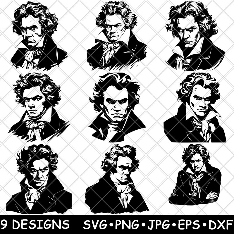 Ludwig Van Beethoven - Etsy