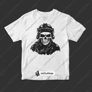 Swat Skull Army Skeleton Helmet Soldier Military Cnc Board Coaster ...