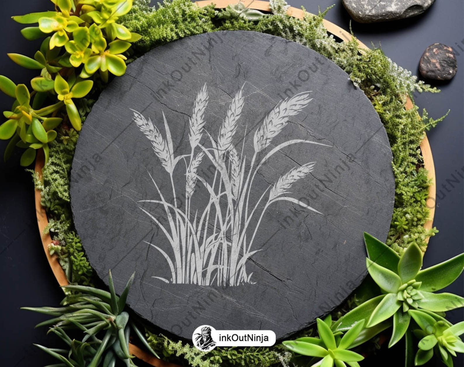 Palay Rice Paddy Crop Grain Staple Asian Farm Cereal Plant Field Svg ...