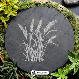 Palay Rice Paddy Crop Grain Staple Asian Farm Cereal Plant Field Svg ...