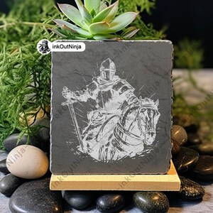 Knight Crusader Templar Armored Fighter Medieval Warrior Laser File SVG ...