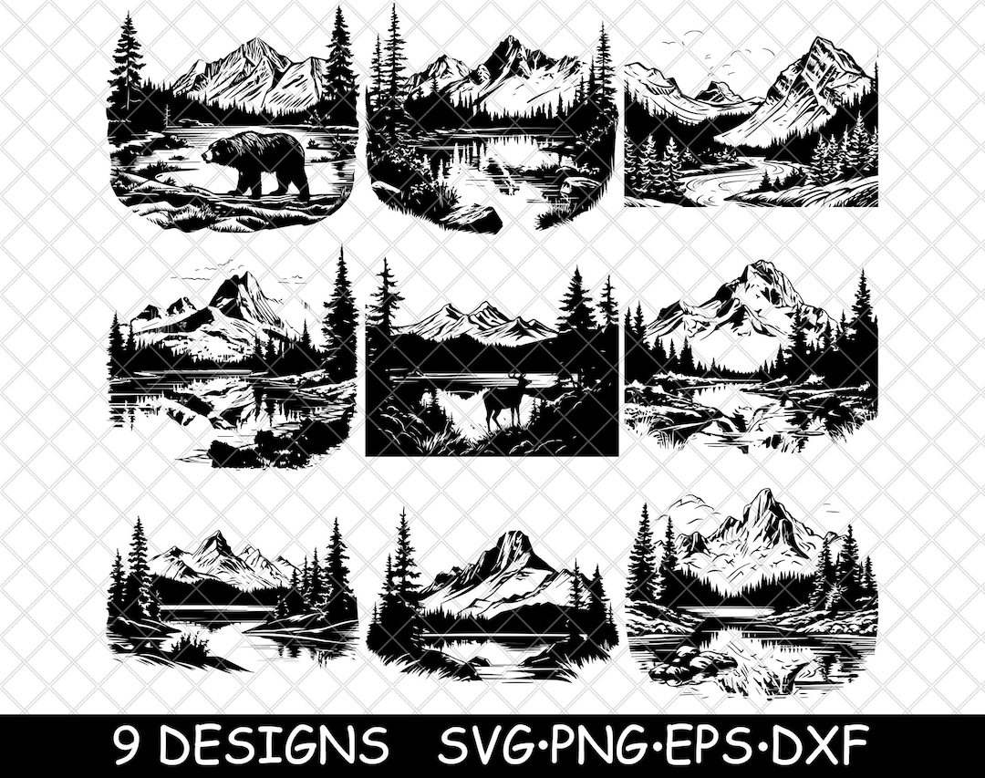 Glacier National Park Montana Rocky Mountains Grinnell Logan Pass Svg ...