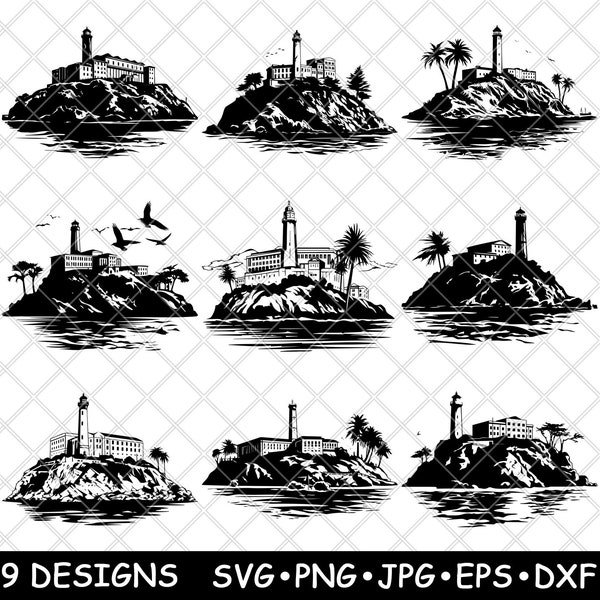 Alcatraz - Etsy