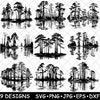 Lone Cypress Tree Print Designs, Botanical Art (SVG File) - Etsy