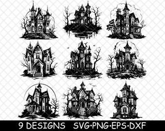 Gothic House SVG / Victorian SVG / Shop Front SVG / Pdf / - Etsy