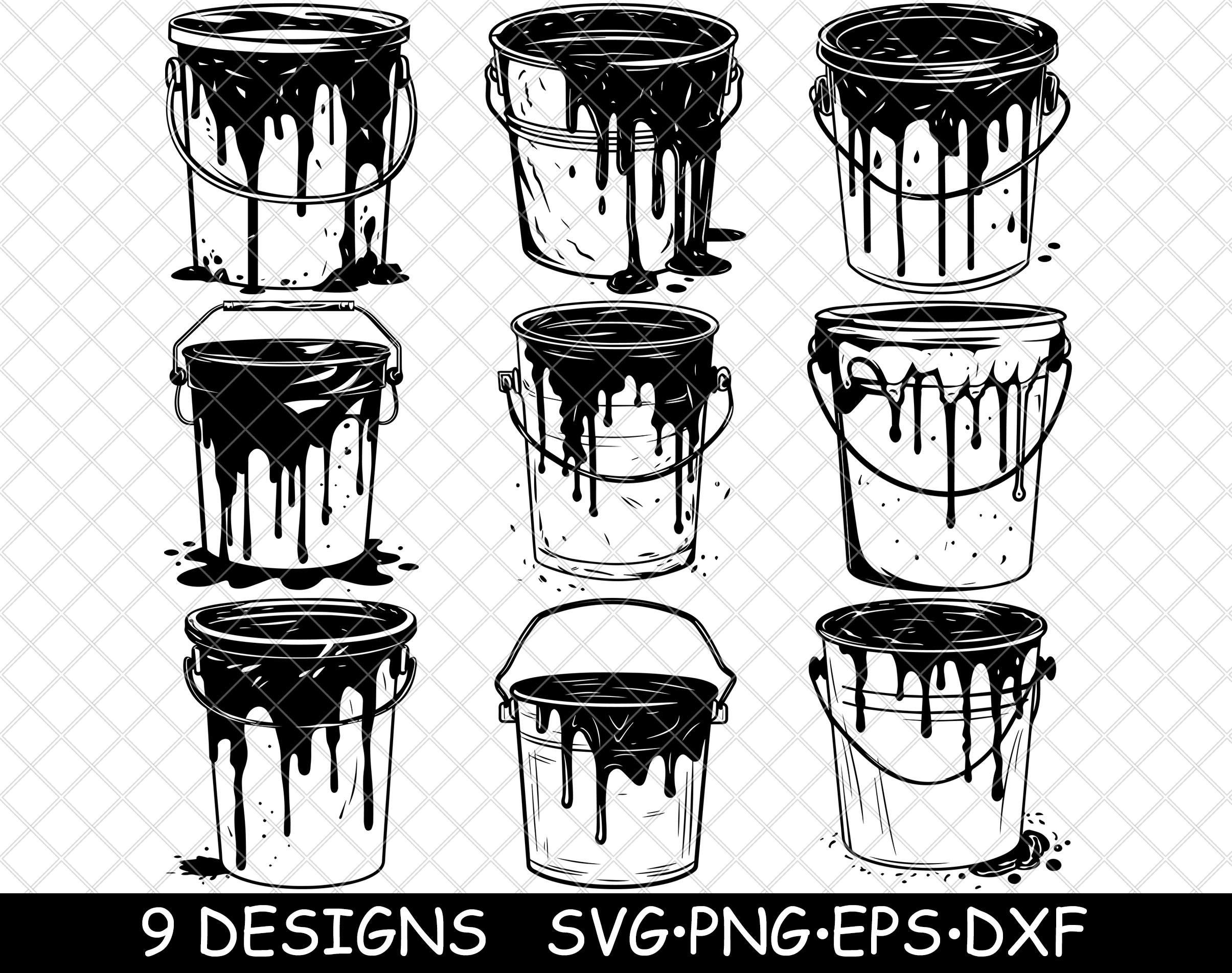 Cute Paint Bucket Clip Art