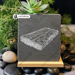Rustic Wood Slab Tree Slice Timber Cut Log Piece Cutout Plank Laser ...