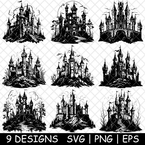 Gothic Castle - Etsy