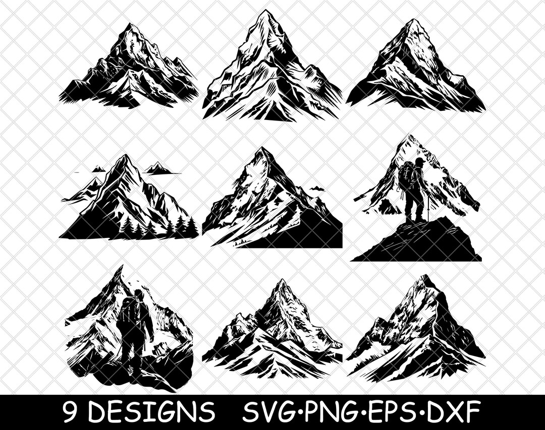 K2 Mountain Peak Karakoram Range Chhogori Summit Climb Laser File SVG ...