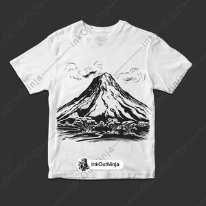 Arenal Volcano Costa Rica National Park Crater Eruption Laser File SVG ...
