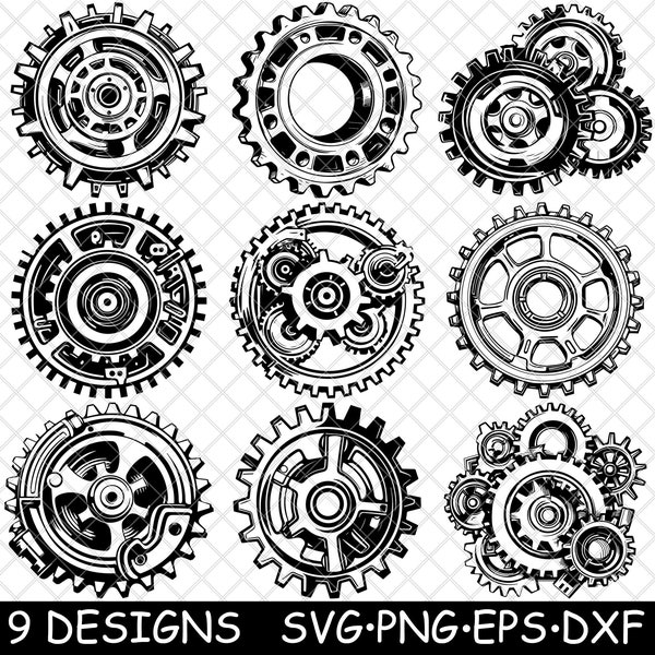 Mechanical Gears - Etsy