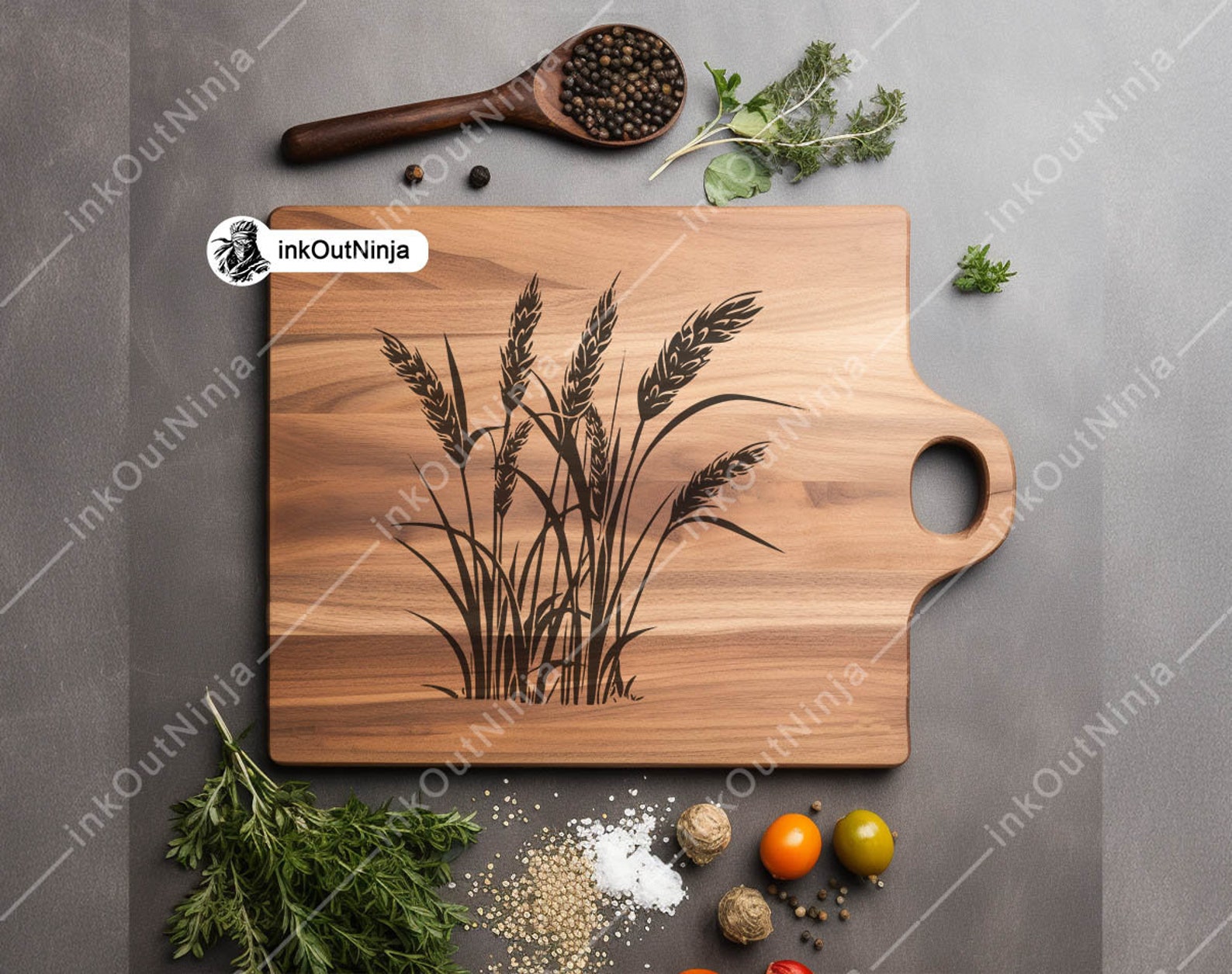 Palay Rice Paddy Crop Grain Staple Asian Farm Cereal Plant Field Svg ...