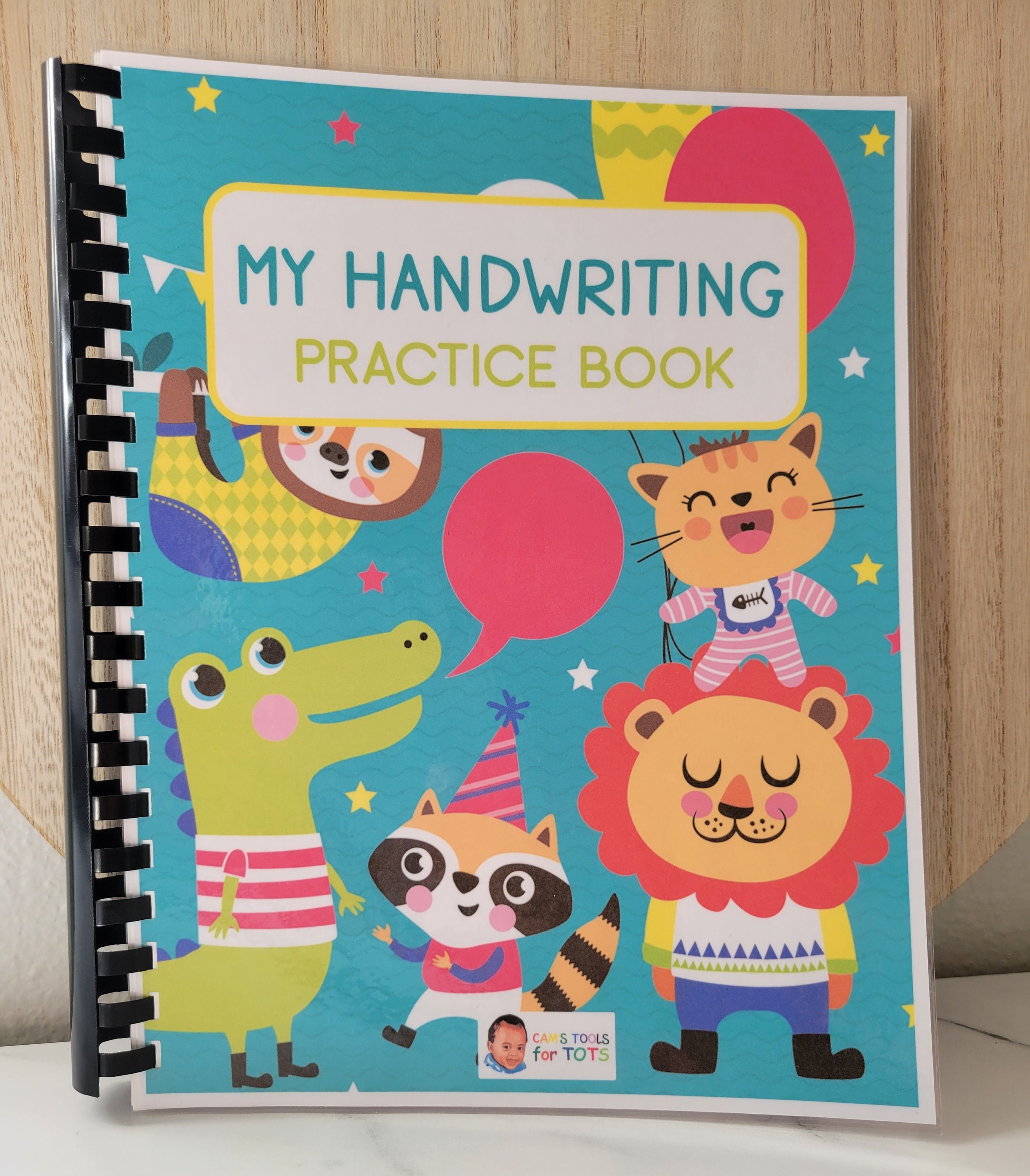 Handwriting Tracing Practice Book Etsy Handwriting Tracing Practice Book Etsy