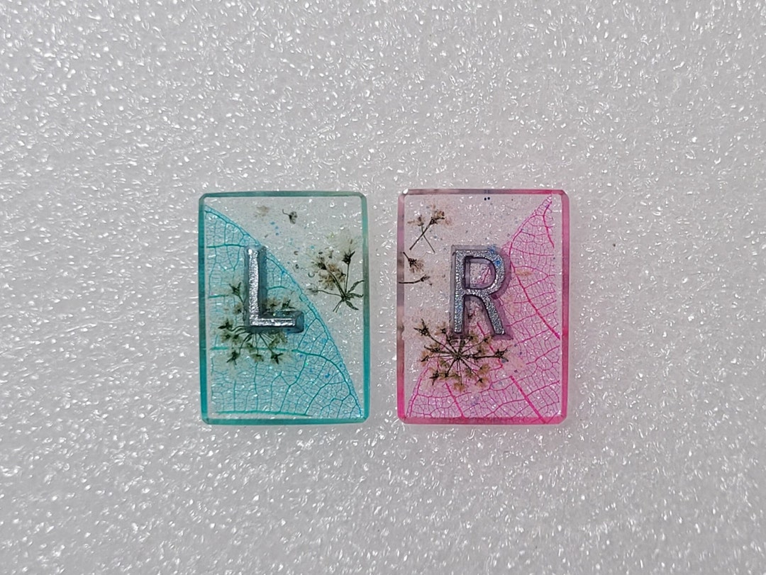 1 Pair of Botanical Small X-ray Markers With Initials (max 3 Characters ...