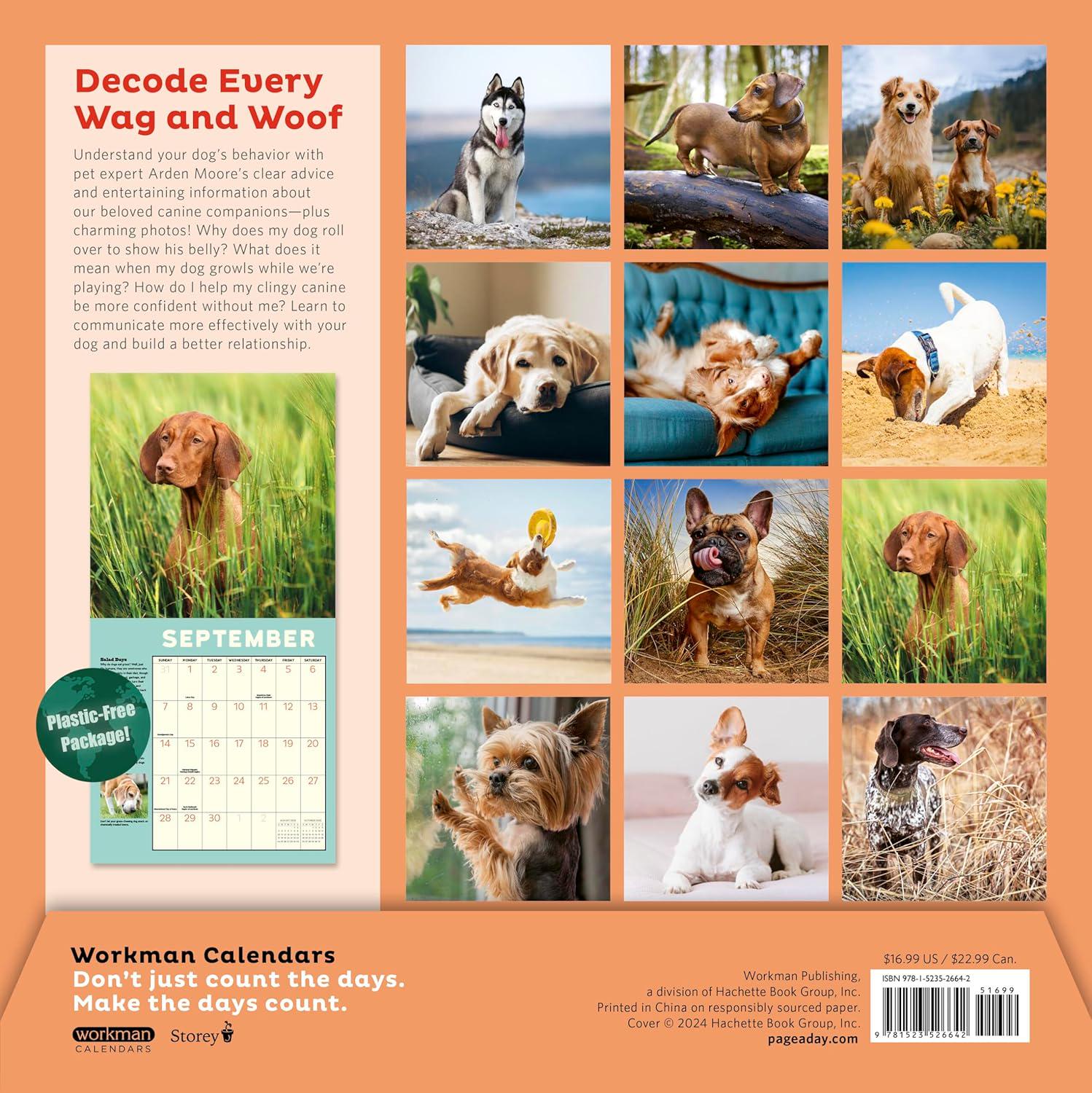How to Speak Dog Wall Calendar 2025 - Etsy