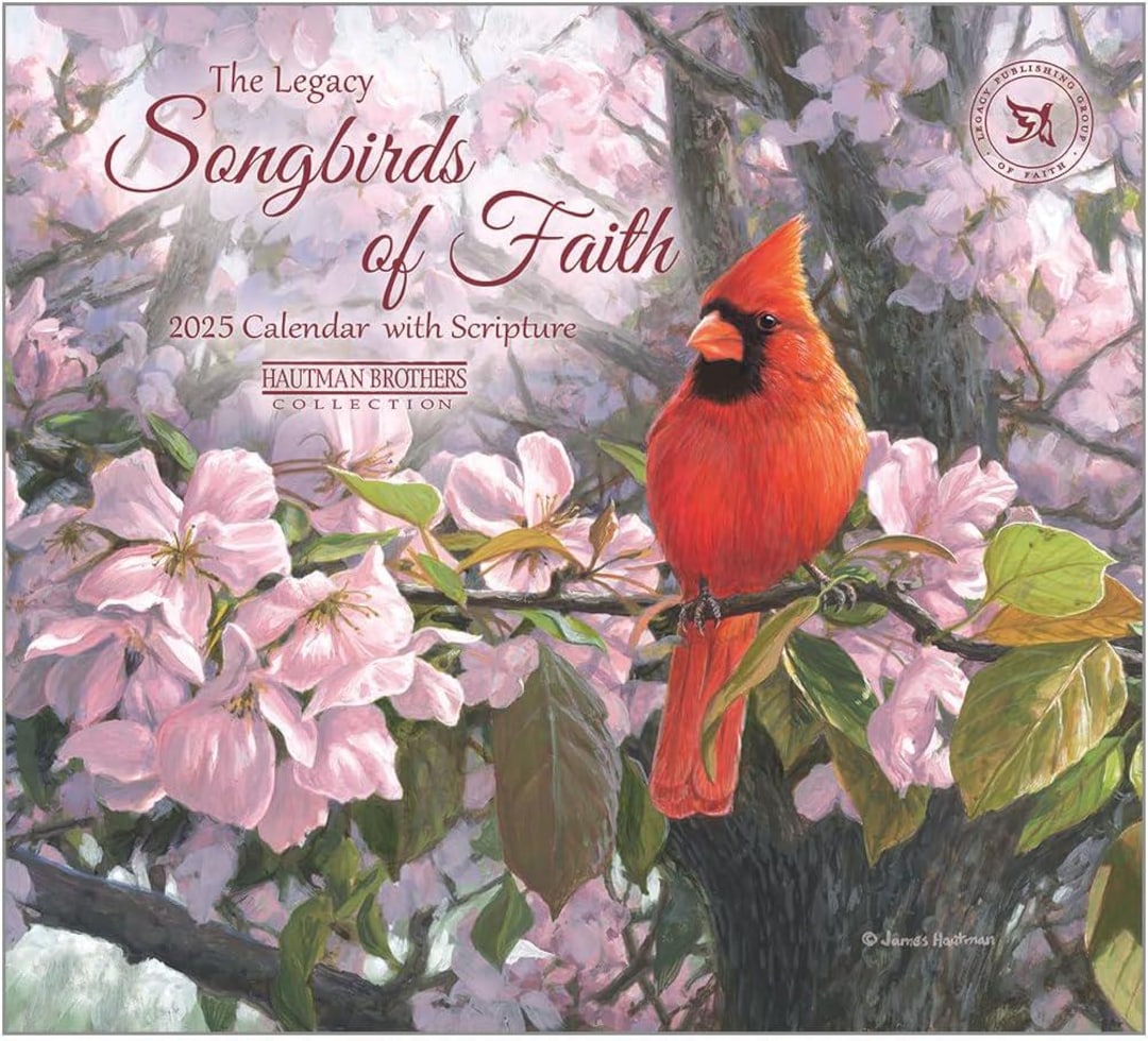 2025 the Legacy Wall Calendar-songbirds of Faith - Etsy