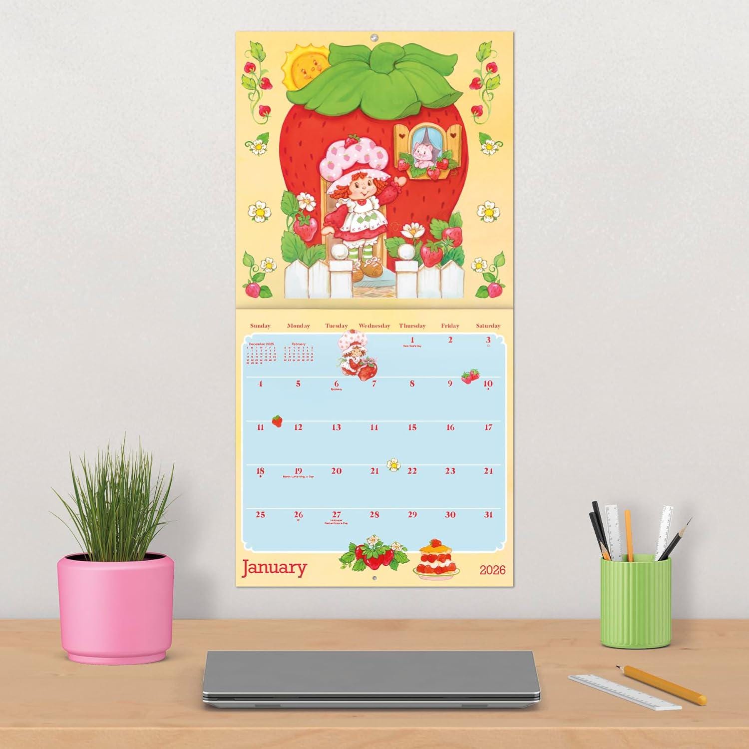 2026 Strawberry Shortcake Wall Calendar - Etsy