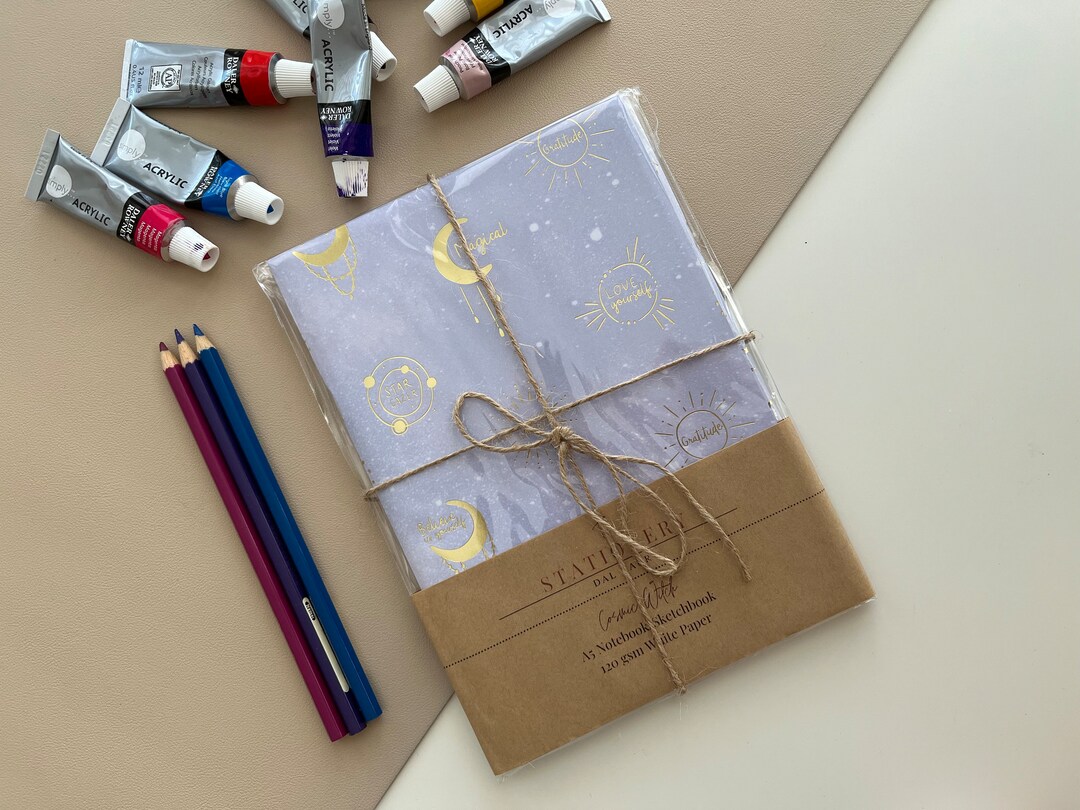 Cosmic Witch Constellation Notebook/sketchbook - Etsy