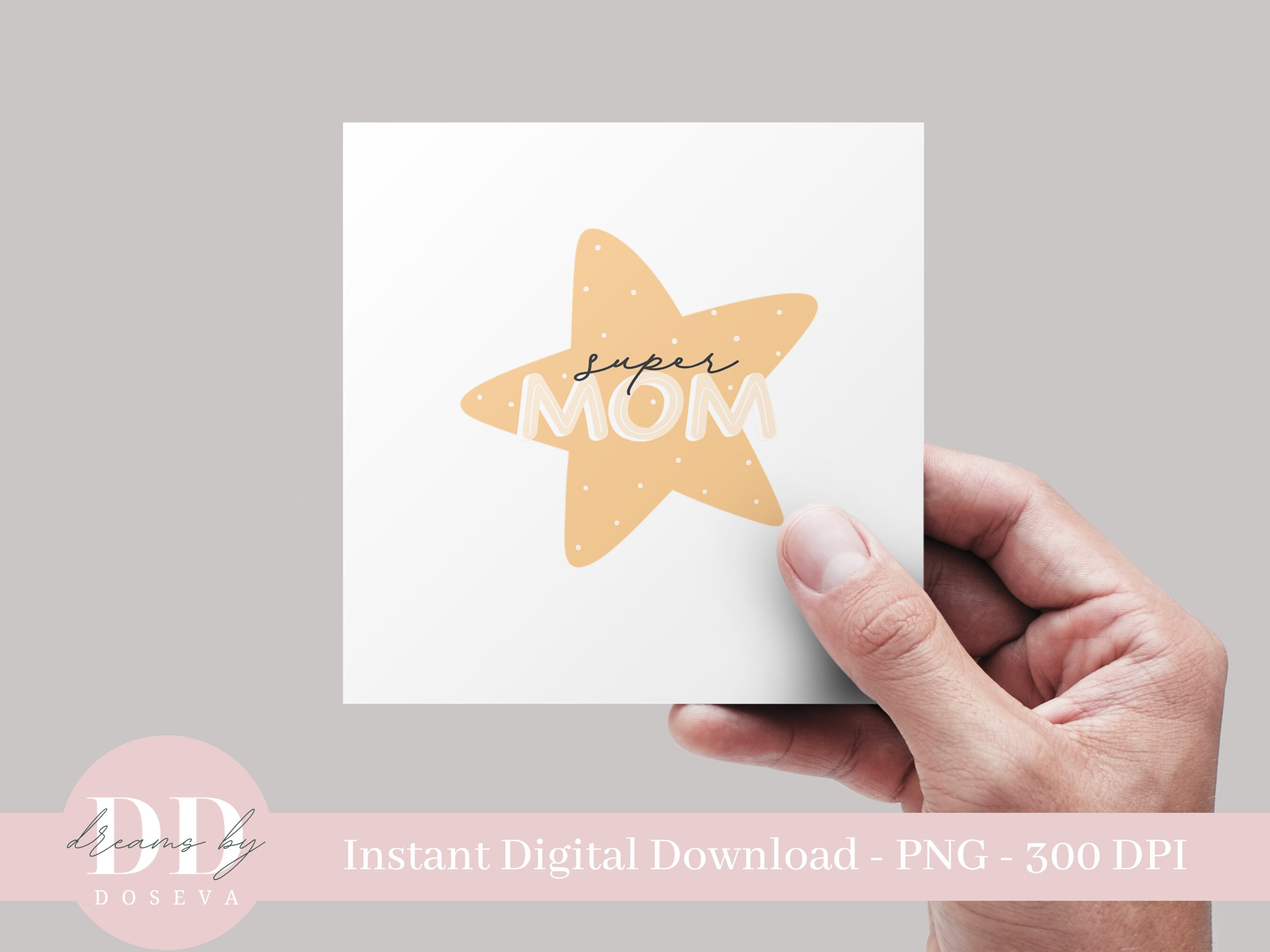 Happy Mother's Day PNG, Mothers Day Card Design, Birthday Card, Super ...