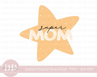 Happy Mother's Day PNG, Mothers Day Card Design, Thank You Mom, Instant ...