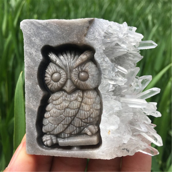Crystal Owl - Etsy