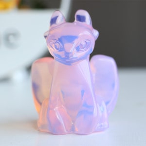 2.3inch Opalite Carved Light Fury,quartz Crystal Skull,light Fury ...