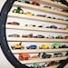 29" Original Personalized Tire Shelf || Toy Car Display || Toy Train ...