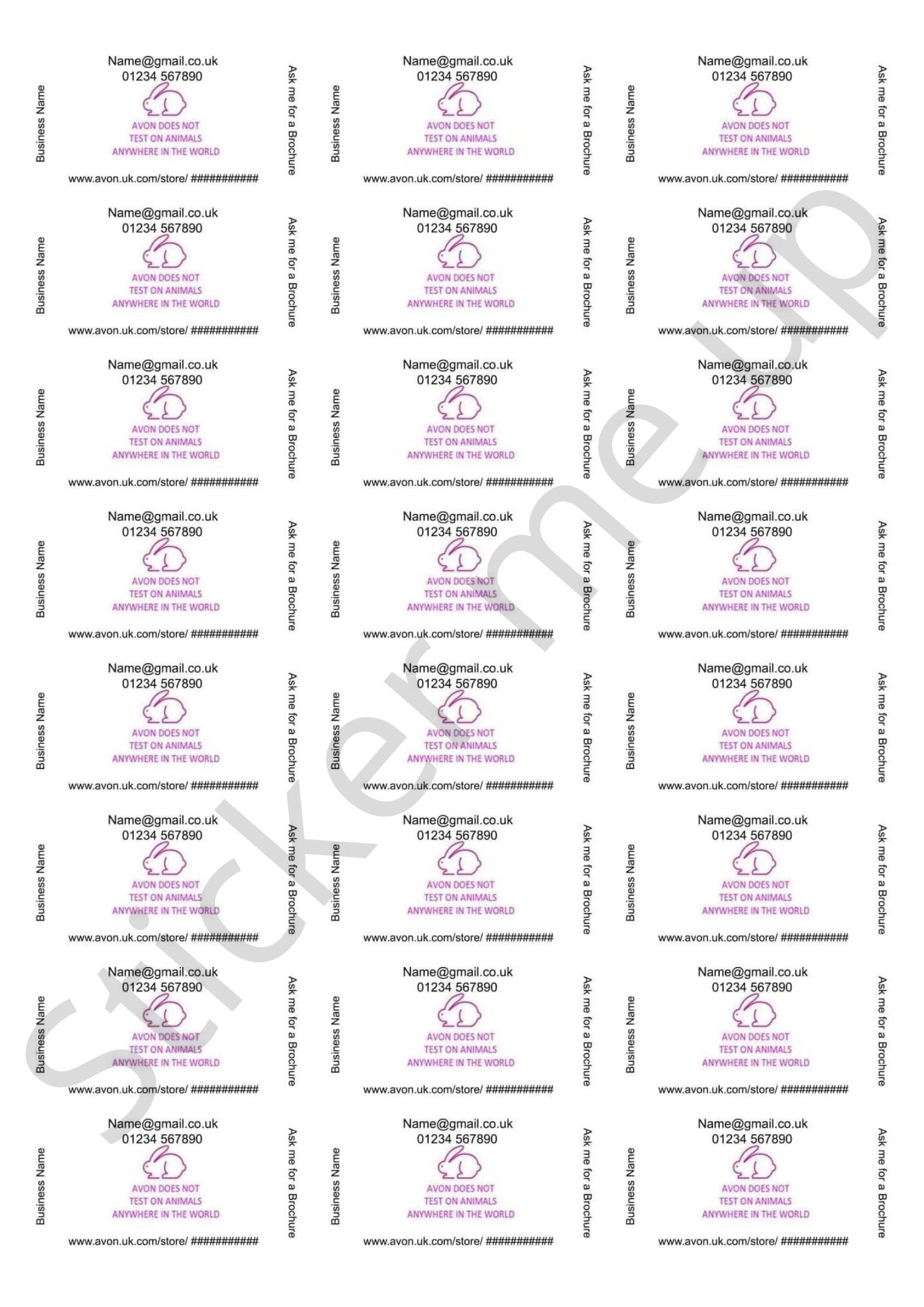 Avon Brochure Labels - Etsy UK