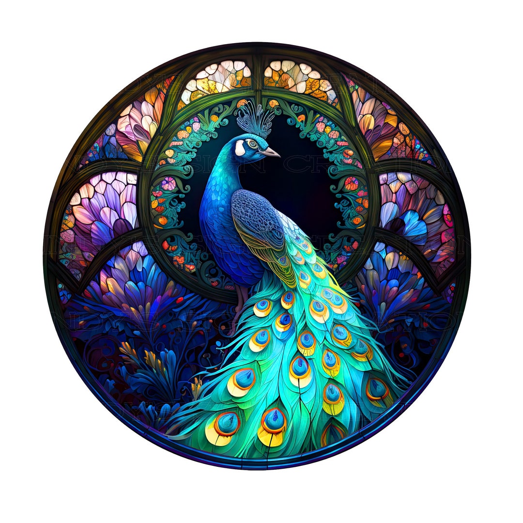 Peacock Wreath Sign, Metal Wreath Sign, Signs for Wreaths, Round Wreath ...