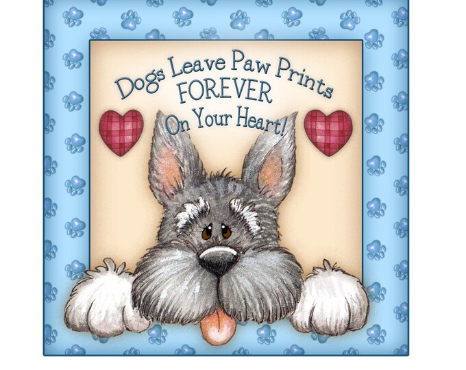 Dogs Leave Paw Prints on Your Heart Wreath Sign Metal Wreath - Etsy