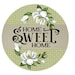 Magnolia Home Sweet Home Wreath Sign, Sign for Wreath, Metal Wreath ...