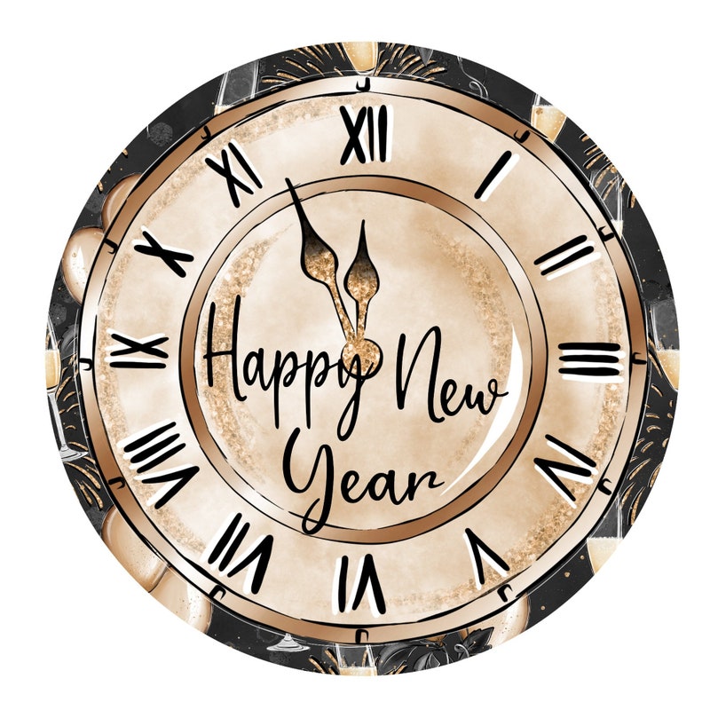 Happy New Year Sign - Etsy