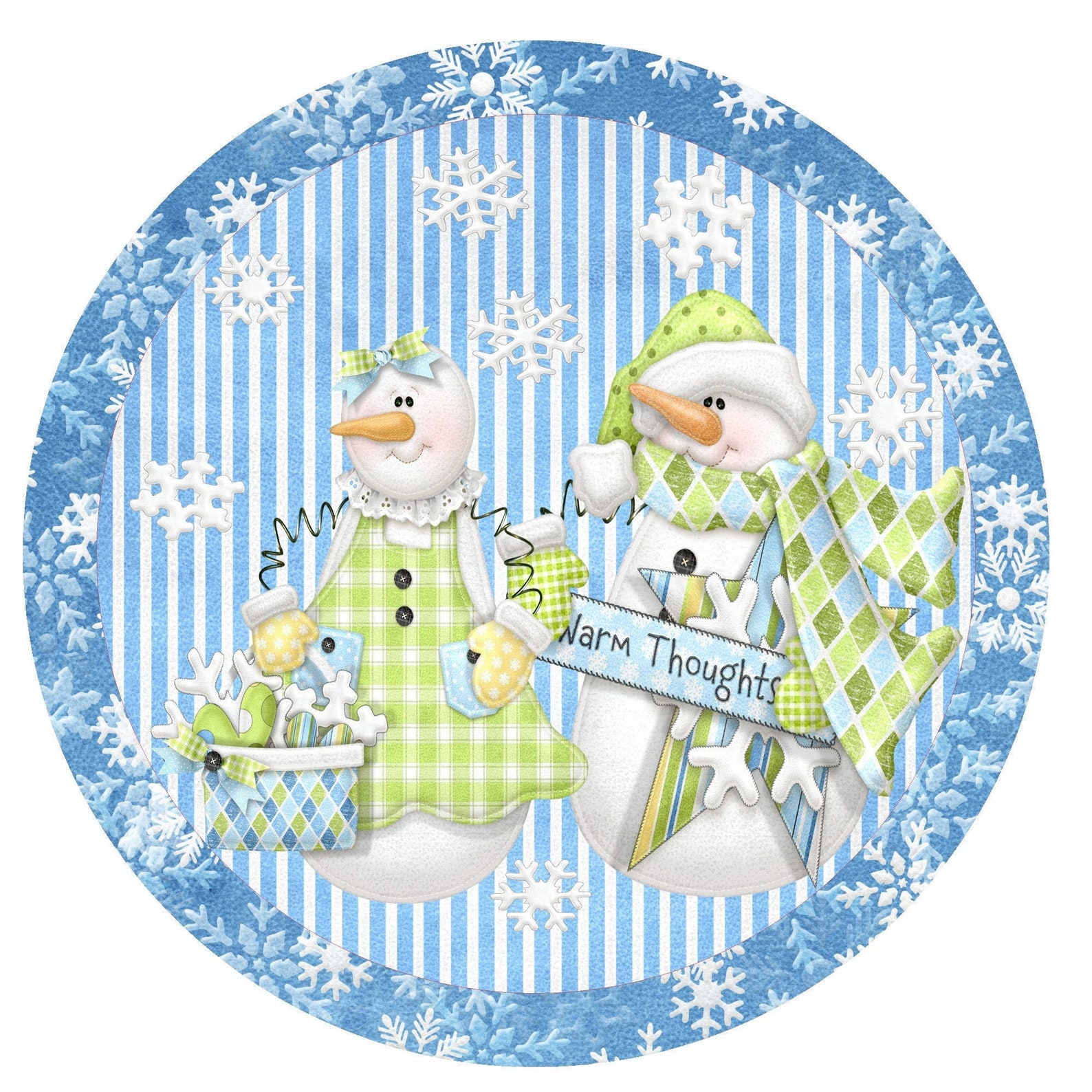 Winter Wreath Sign Wreath Attachment Metal Wreath Sign - Etsy