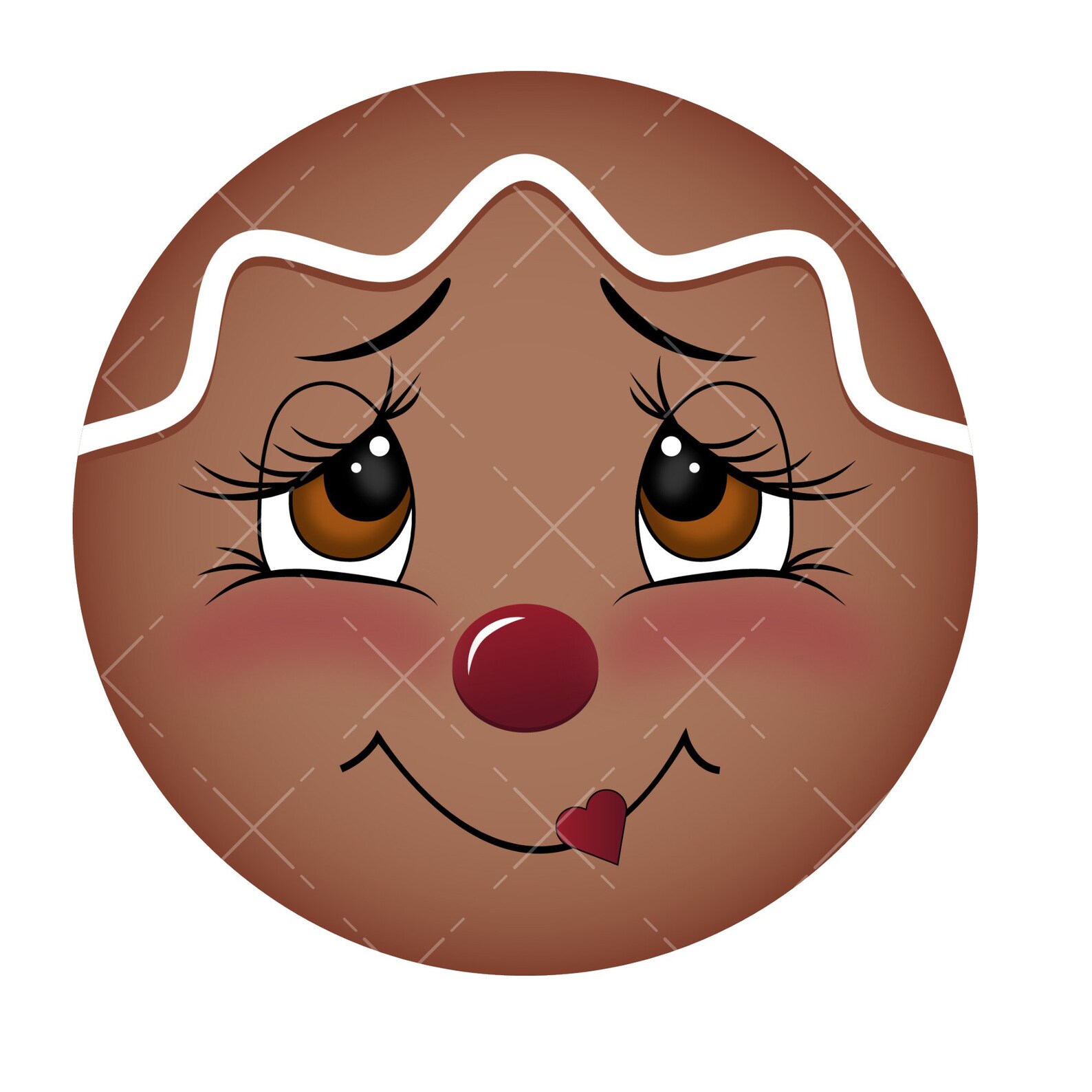 Gingerbread Face Wreath Sign Metal Wreath Sign Holiday - Etsy