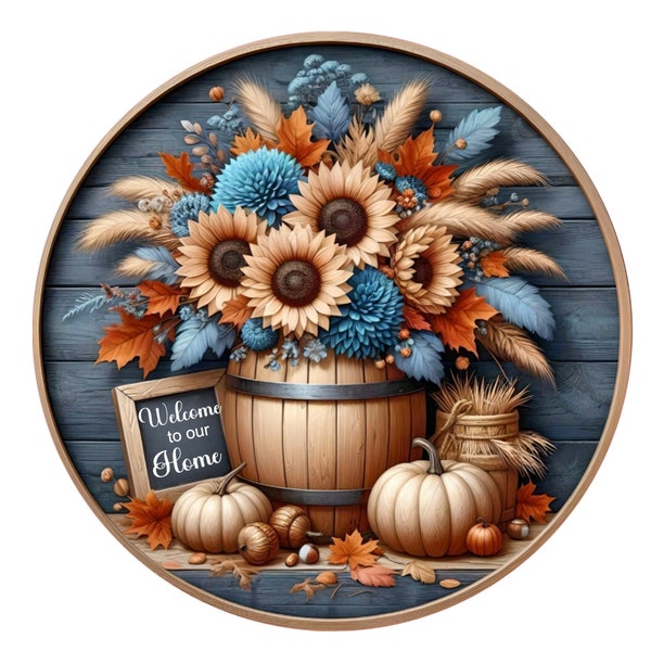 Fall Wreath Signs - Etsy