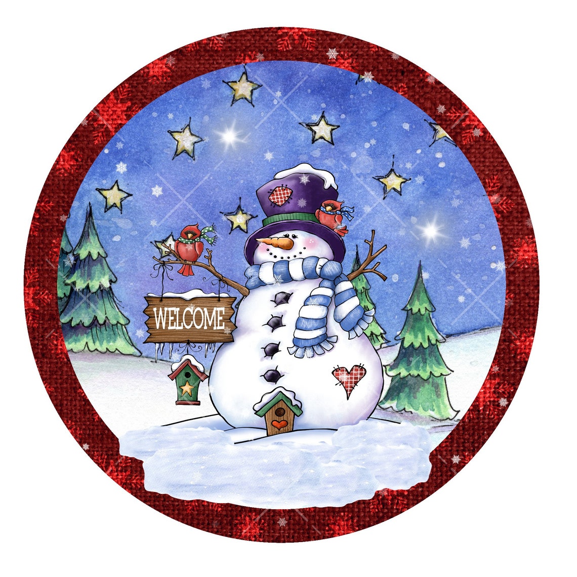 Snowman Welcome Wreath Sign Winter Wreath Sign Metal Wreath - Etsy