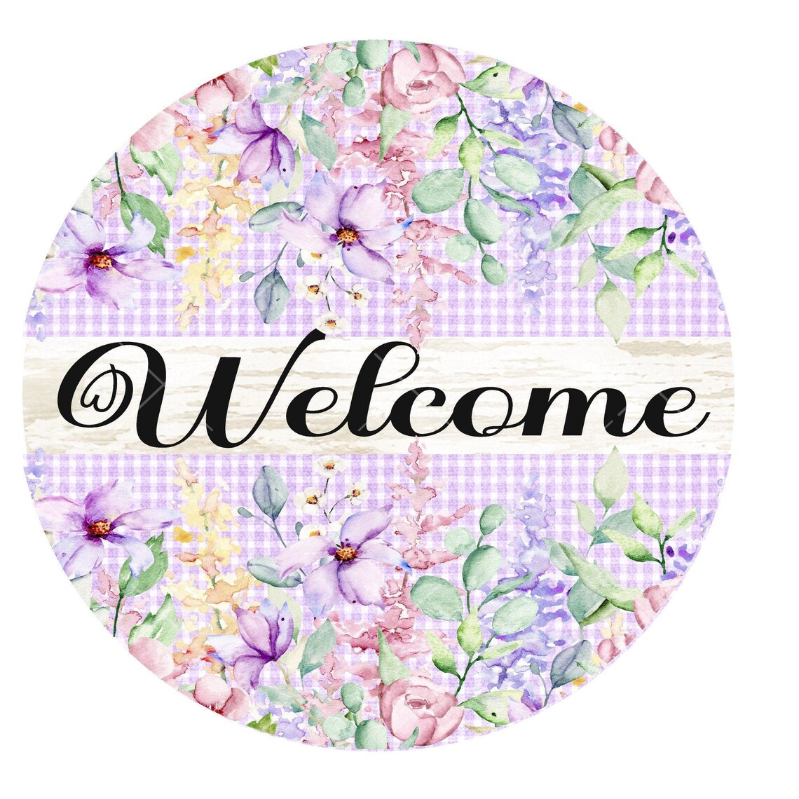 Welcome Wreath Sign Metal Wreath Sign Signs for Wreaths - Etsy