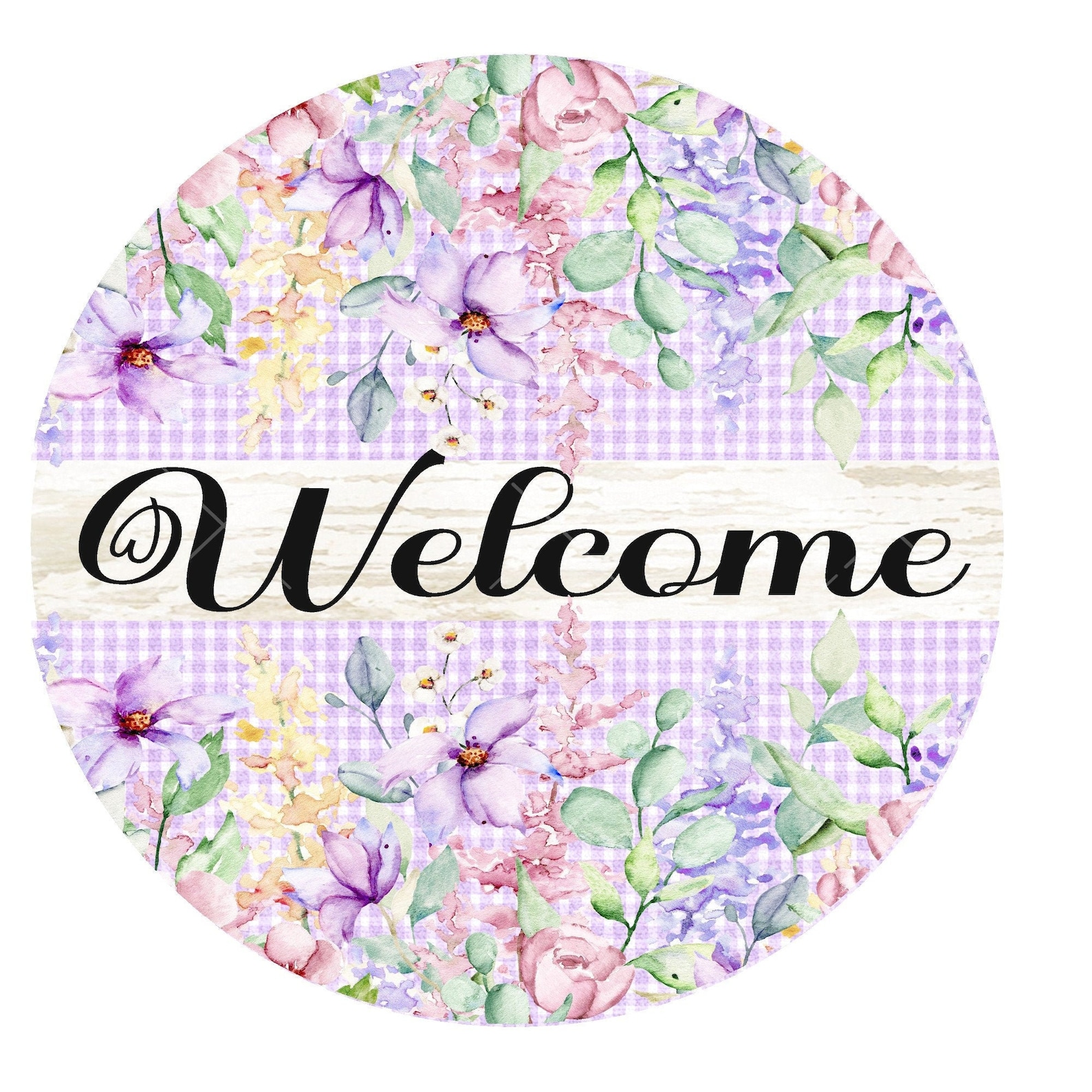 Welcome Wreath Sign Metal Wreath Sign Signs for Wreaths - Etsy