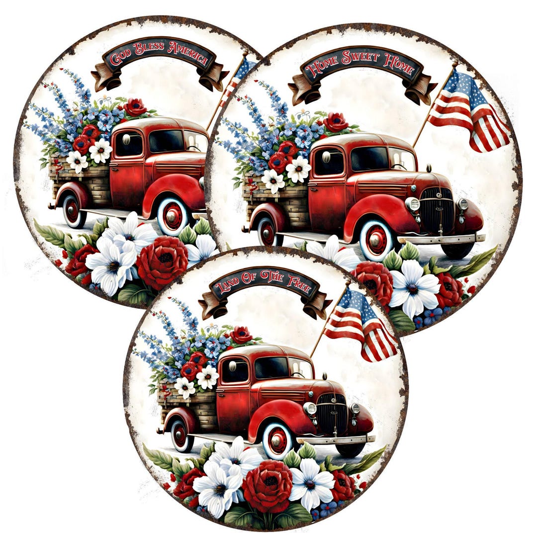 Patriotic Wreath Signs Choose Your Saying, Metal Wreath Sign, Signs for ...