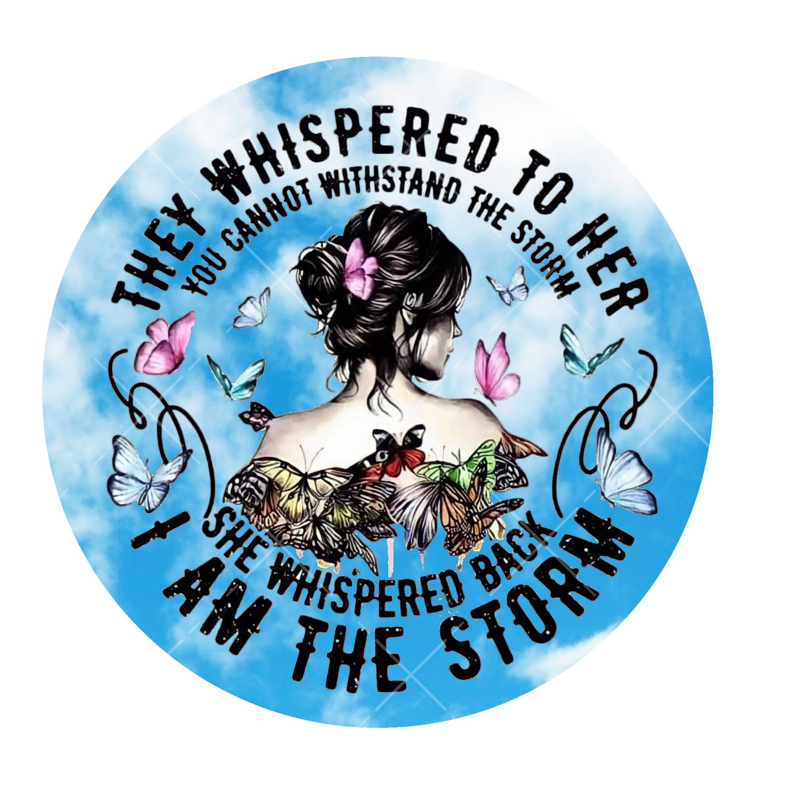 I Am the Storm Wreath Sign Signs for Wreaths Metal Wreath - Etsy