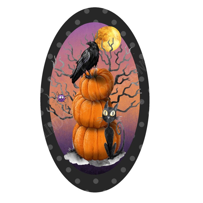 Oval Wreath Sign Halloween Wreath Sign Metal Wreath Sign | Etsy