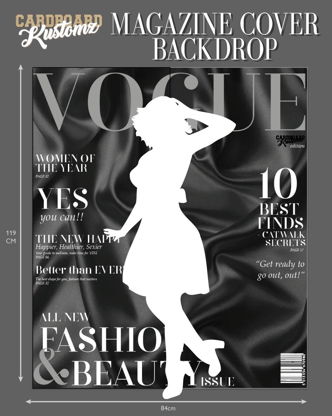 Magazine Cover Backdrop - Etsy