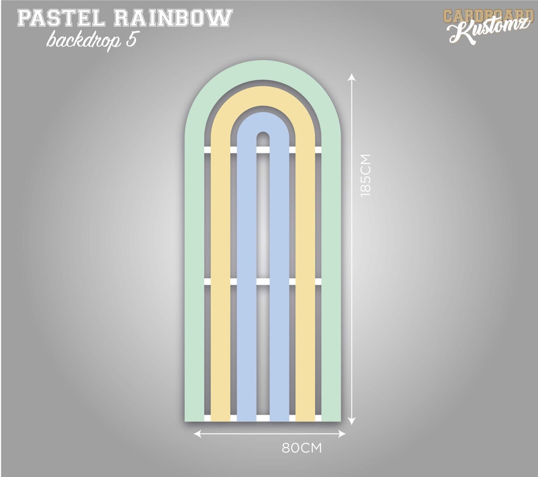 Pastel Rainbow Photo, Party, Back Drop, Photo Backdrop Rainbow Style - Etsy