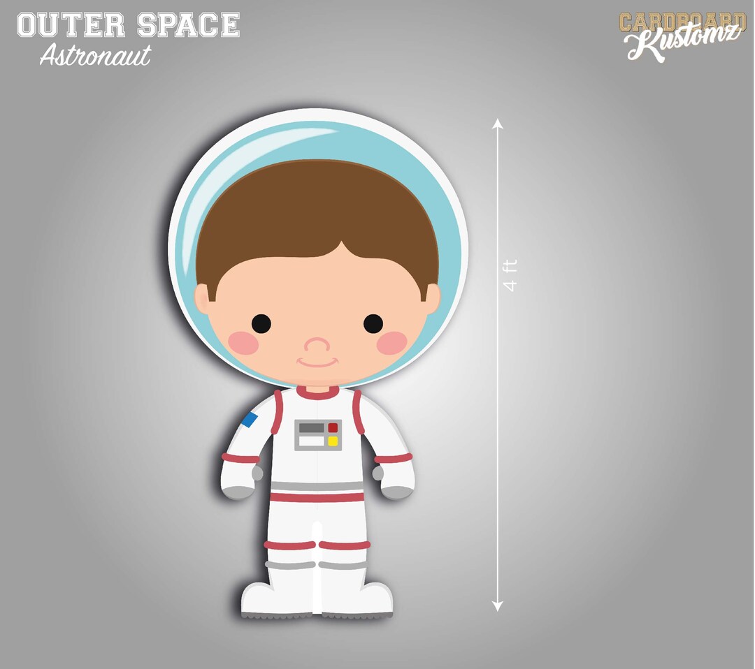 Space Astronaut Party Character Cut Out 4ft - Etsy
