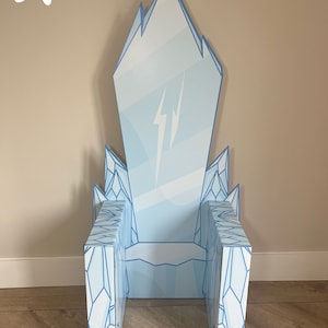 Princess Throne, Frozen Throne, Cardboard Throne, Party Decorations ...