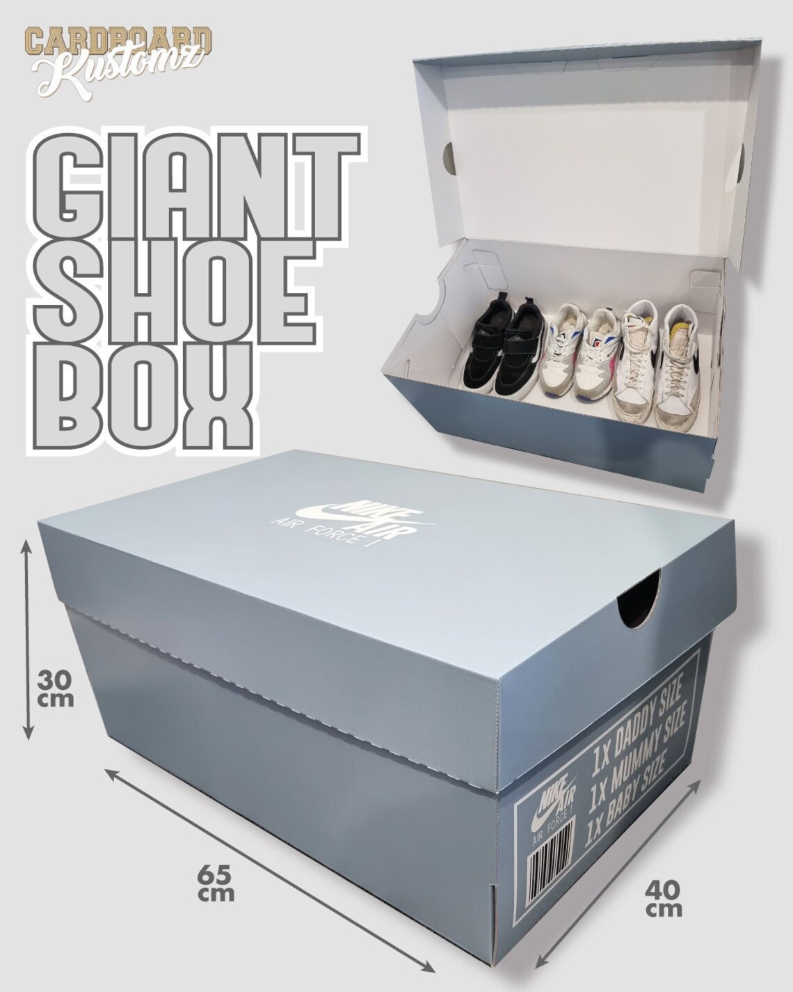 Giant Shoe Box - Etsy UK