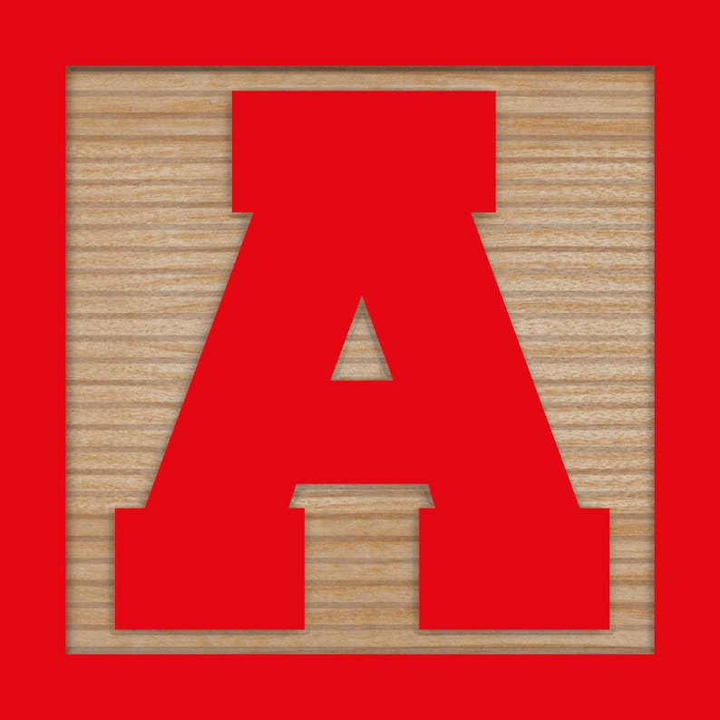 Giant Alphabet Blocks | Etsy