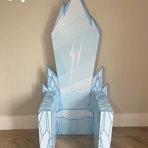 Princess Throne, Frozen Throne, Cardboard Throne, Party Decorations ...