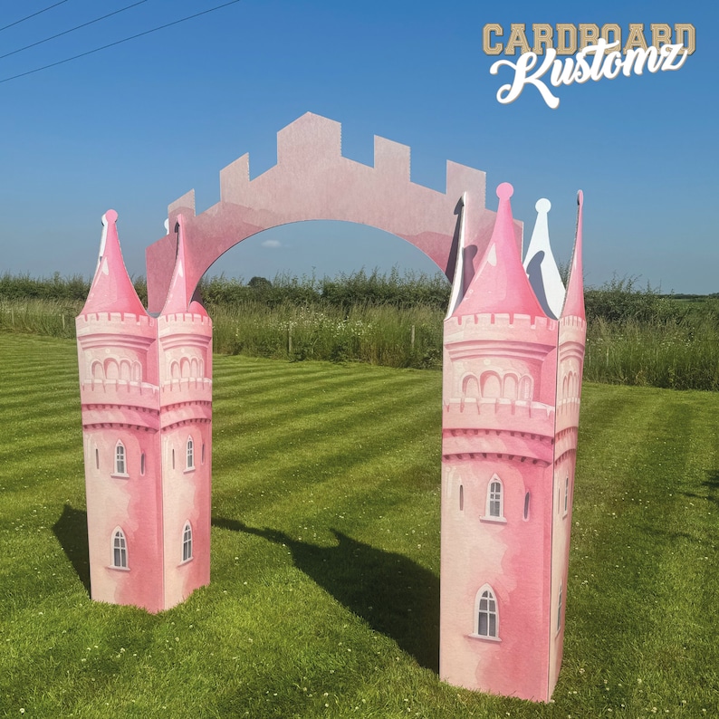 Princess Castle Gates Backdrop: Large Birthday Party Decor - Etsy UK